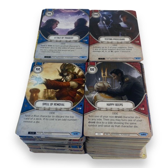 Toys | Lot Of 70 Common Star Wars Destiny Trading Card Game Lot | Poshmark